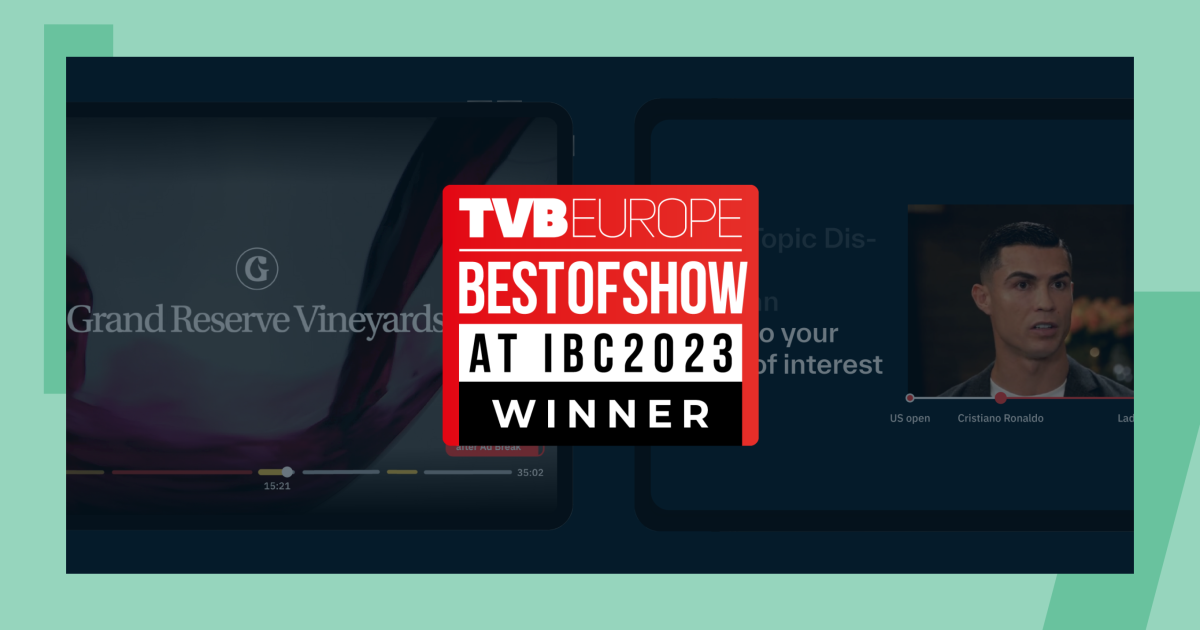 Media Distillery Wins Two Best of Show Awards at IBC 2023 | Understand Video. Discover Content ...